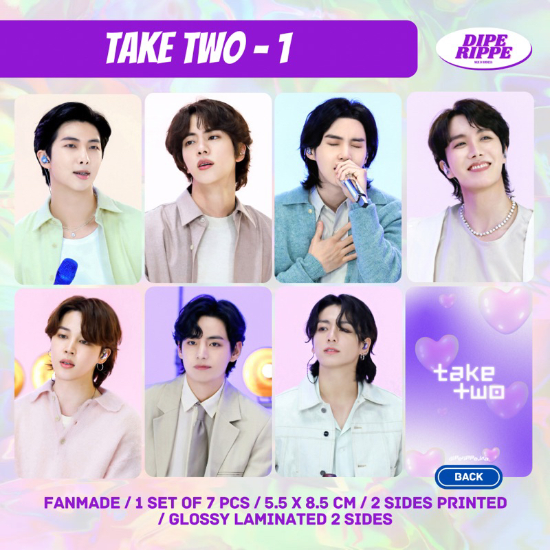 Jual (BTS PHOTOCARD) BTS FESTA 2023 TAKE TWO LIVE PHOTO SKETCH | Shopee ...