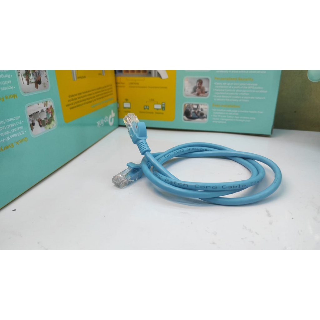 Jual Kabel LAN CAT5E 10 Meter Siap Pakai | Shopee Indonesia
