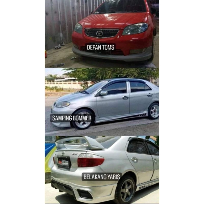 Jual BODYKIT VIOS GEN 1 TERMURAH DI INDONESIA | Shopee Indonesia