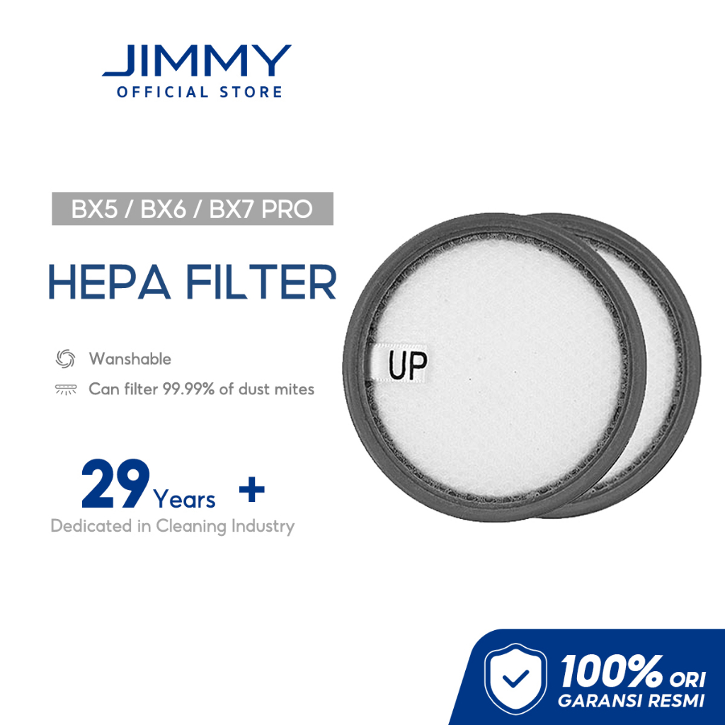 Jual Hepa Filter Untuk Jimmy UV Anti Dust Mite Vacuum Cleaner JV35/BX5/BX6/BX7 Pro/BD7 PRO ...