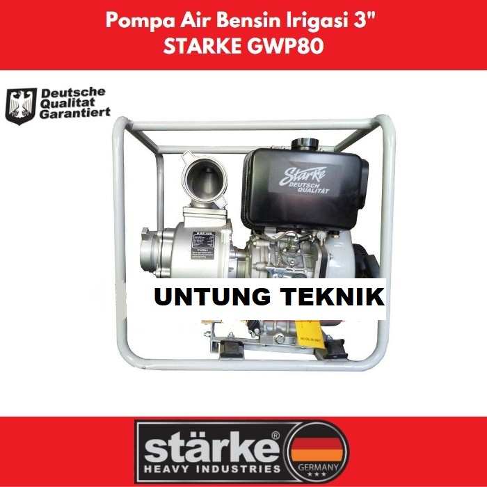 Jual STARKE GWP 80 Mesin Pompa Air Bensin 3 inch Pompa irigasi Alkon ...