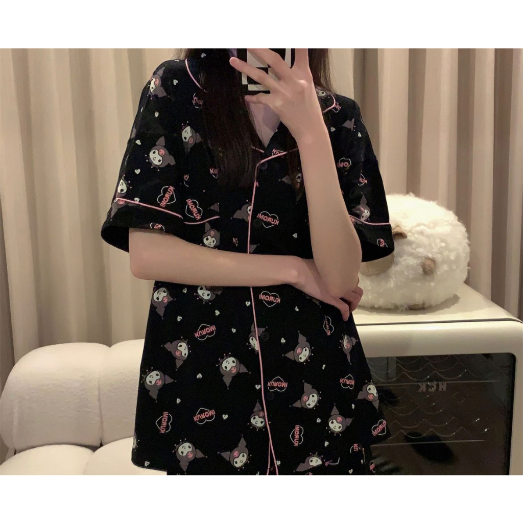 Jual PIYAMA CINNAMOROLL MELODY KUROMI HELLO KITTY POMPOMPURIN POCHACCO ...