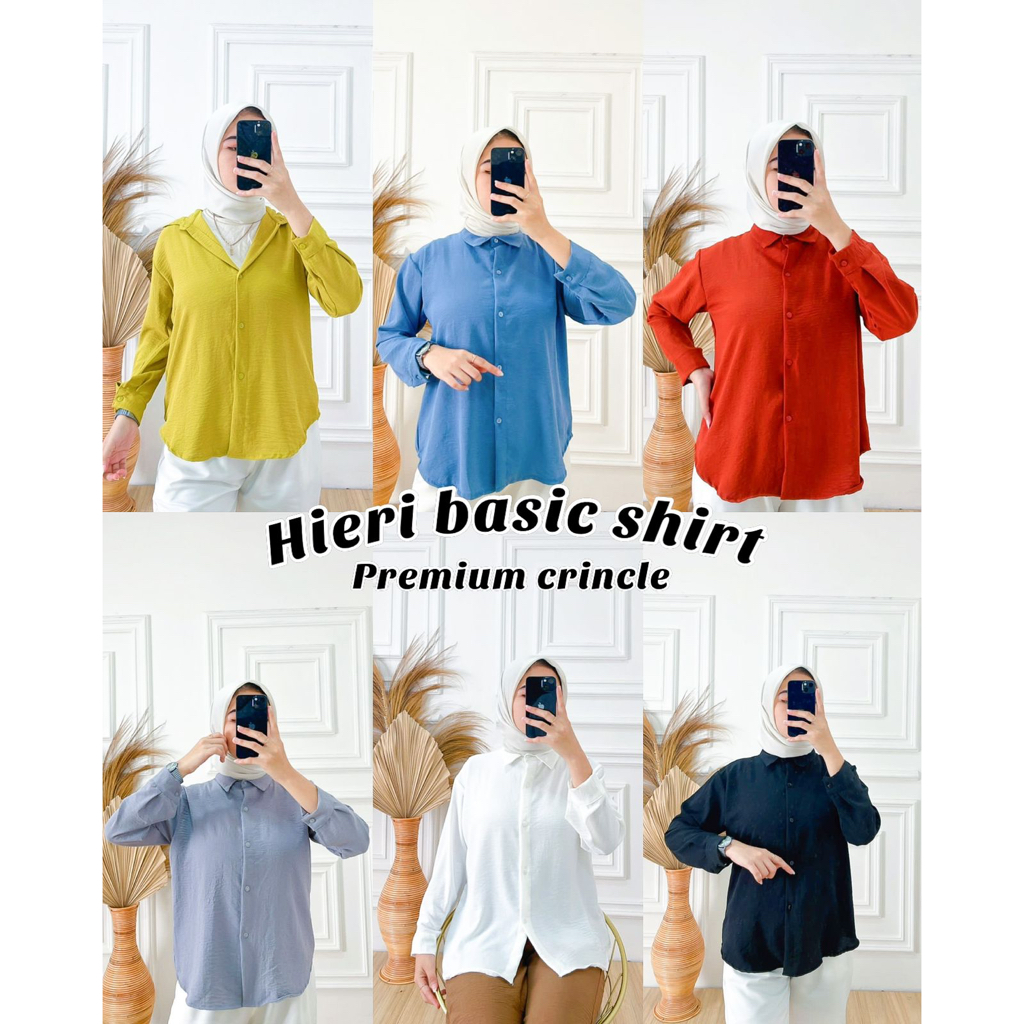 Jual GFS HIERI BASIC SHIRT | Shopee Indonesia