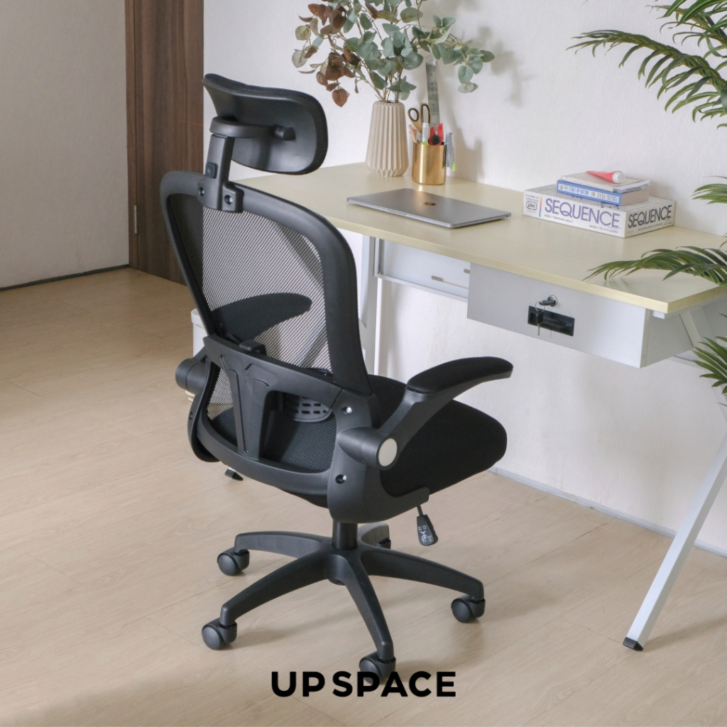 Jual UP SPACE Yura Kursi Kantor Hidrolik Ergonomis / Kursi Jaring Putar ...