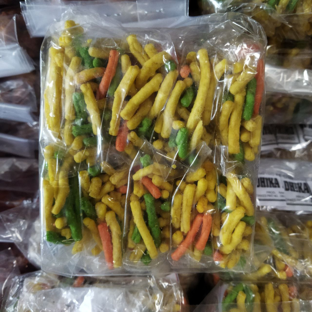 Jual Snack Stik Bintang Warna Warni Asin Gurih 1 Pak Isi 10 | Shopee ...