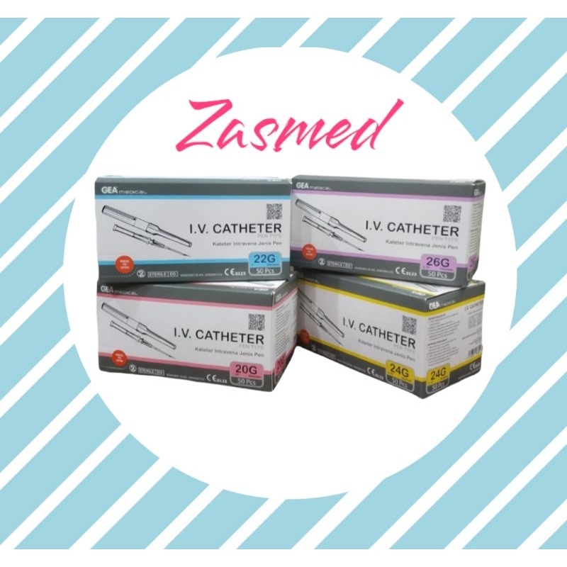 Jual I.V. catheter gea /aboket gea / pen intra vena gea | Shopee Indonesia
