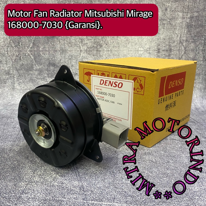 Jual Motor Fan Radiator Mitsubishi Mirage 168000-7030 | Shopee Indonesia