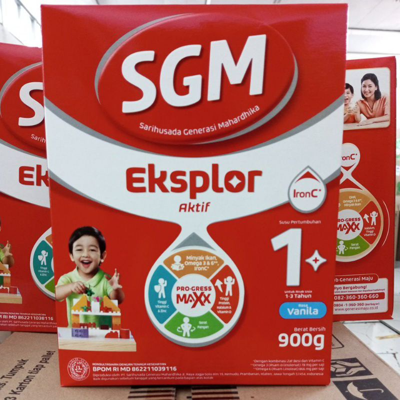 Jual SGM Eksplor Aktif 1+ 900 g | Shopee Indonesia