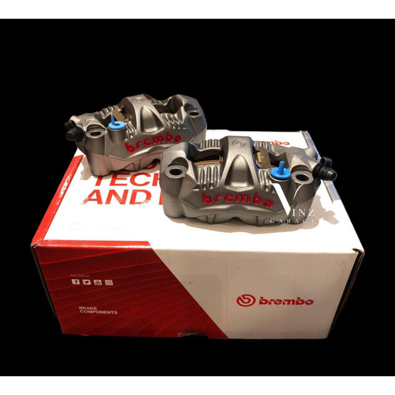 Jual Kaliper Caliper Brembo GP4RS Pitch 108 MM Kanan Kiri Original Brembo GP4RS Pitch 108 MM ...