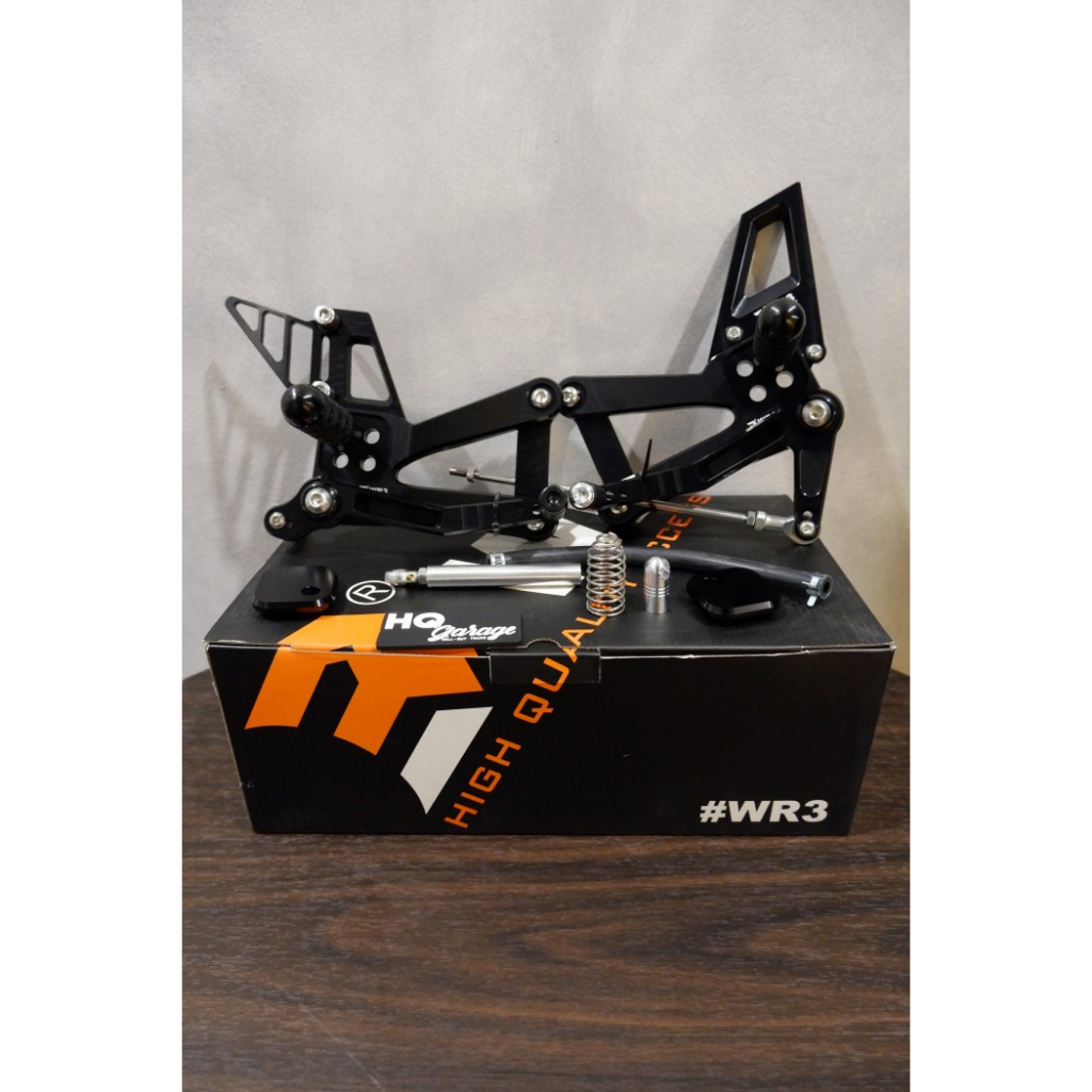 Jual FOOTSTEP/REAR SET ZX25R V SERIES BLACK WR3 | Shopee Indonesia