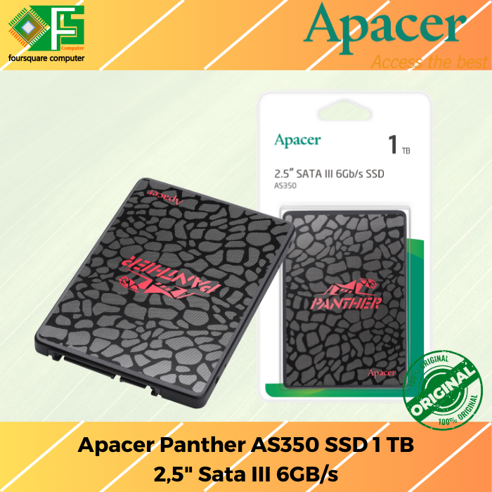 Jual Apacer Panther SSD 1 TB | SSD 1TB Sata III 6GB/s 2,5" Resmi ...