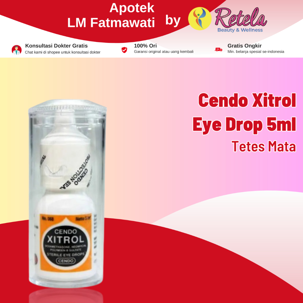 Jual CENDO XITROL TETES MATA 5ML | Shopee Indonesia