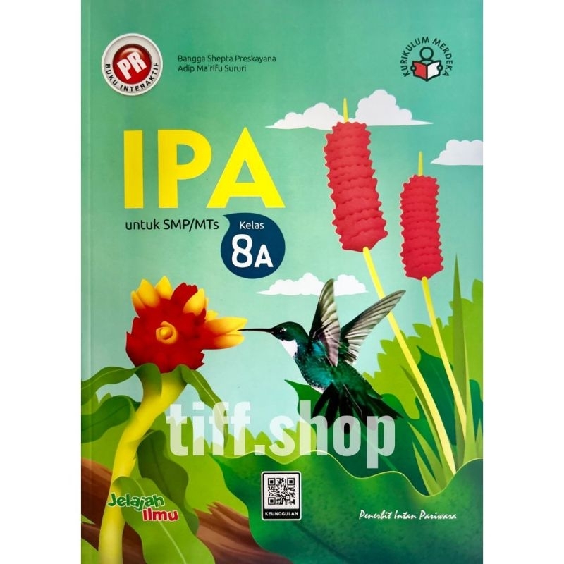 Jual Buku LKS/ PR Interaktif IPA kelas VIII, 8A, 8 semester 1 (Kurikulum Merdeka). Intan ...
