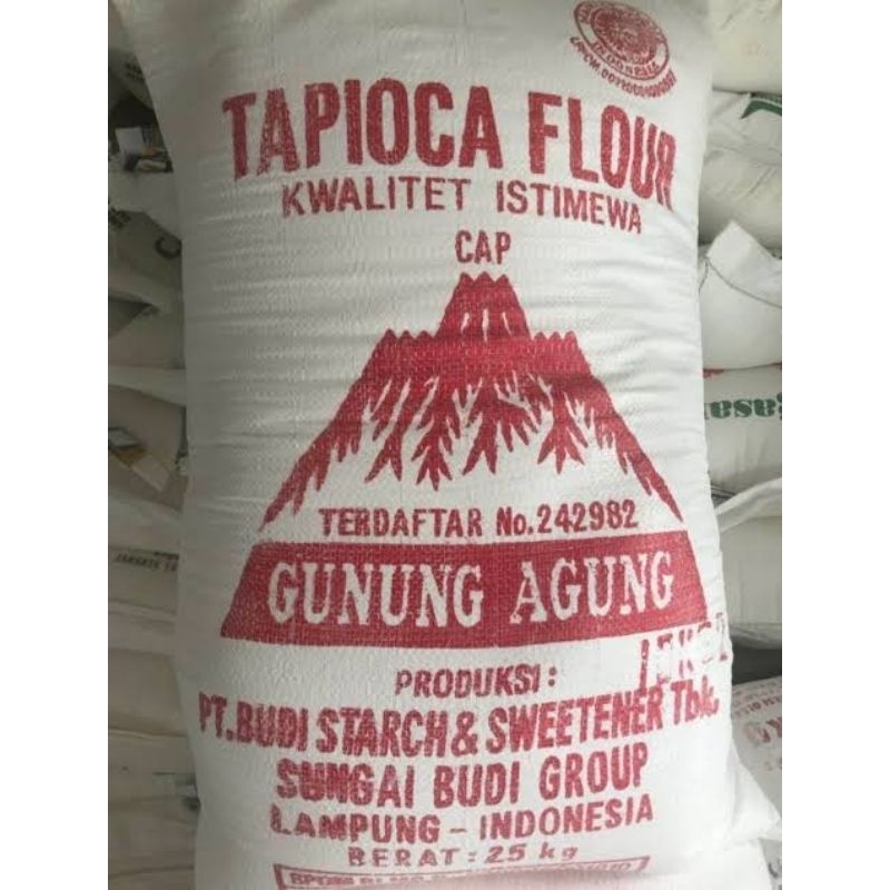 Jual tepung sagu tapioka cap gunung agung kiloan | Shopee Indonesia
