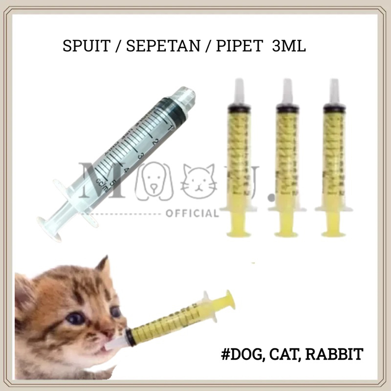 Jual moou - Pipet Sepetan atau Spuit untuk Anjing Kucing dan Hewan ...