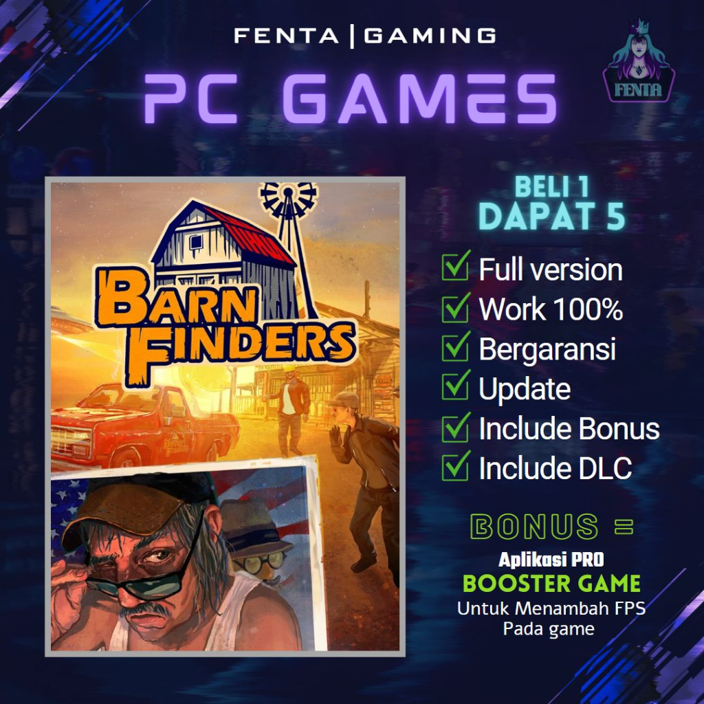 Jual BARN FINDERS - GAME PC - GAME LAPTOP | Shopee Indonesia