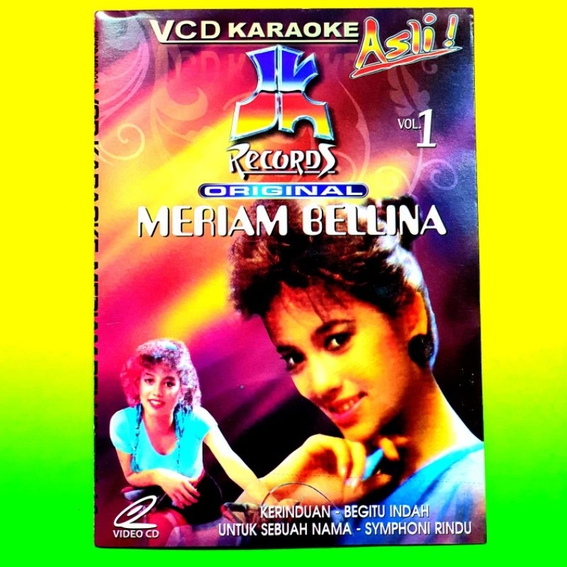 Jual KASET ORIGINAL VIDEO MUSIK LAGU KARAOKE ALBUM MERIAM BELLINA-VOCAL ON OF AKTIF-LAGU TEMBANG ...
