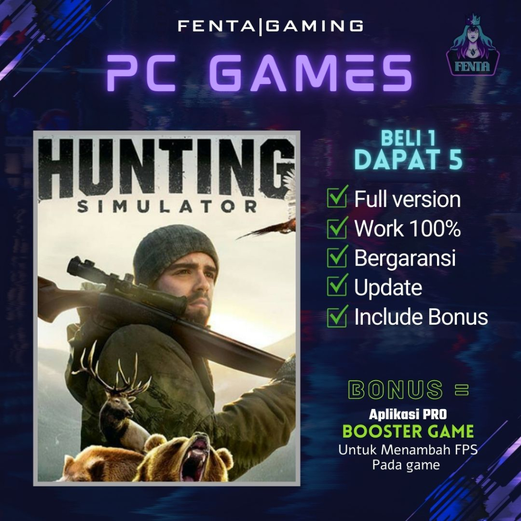 Jual HUNTING SIMULATOR - GAME PC - GAME LAPTOP | Shopee Indonesia