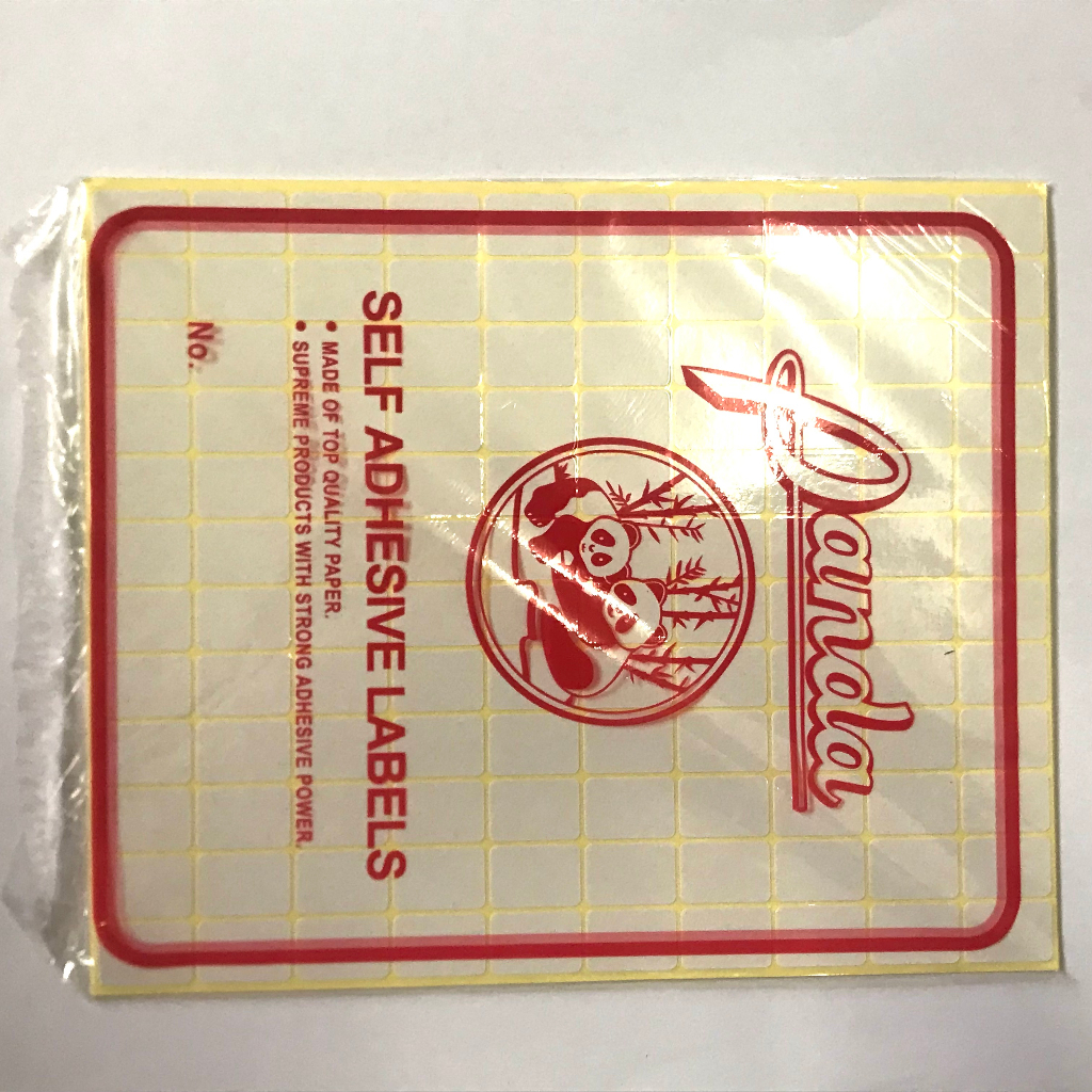 Jual Stiker Label Polos Putih Undangan / Stiker Nama / Self Adhesive 5 ...