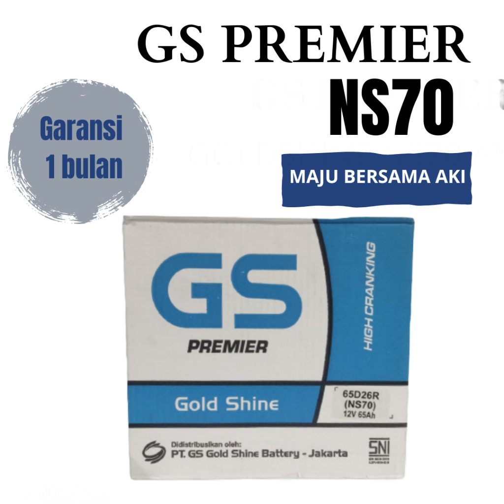 Jual Aki Mobil Toyota Kijang Kapsul NS70 Goldshine Premier Basah ...