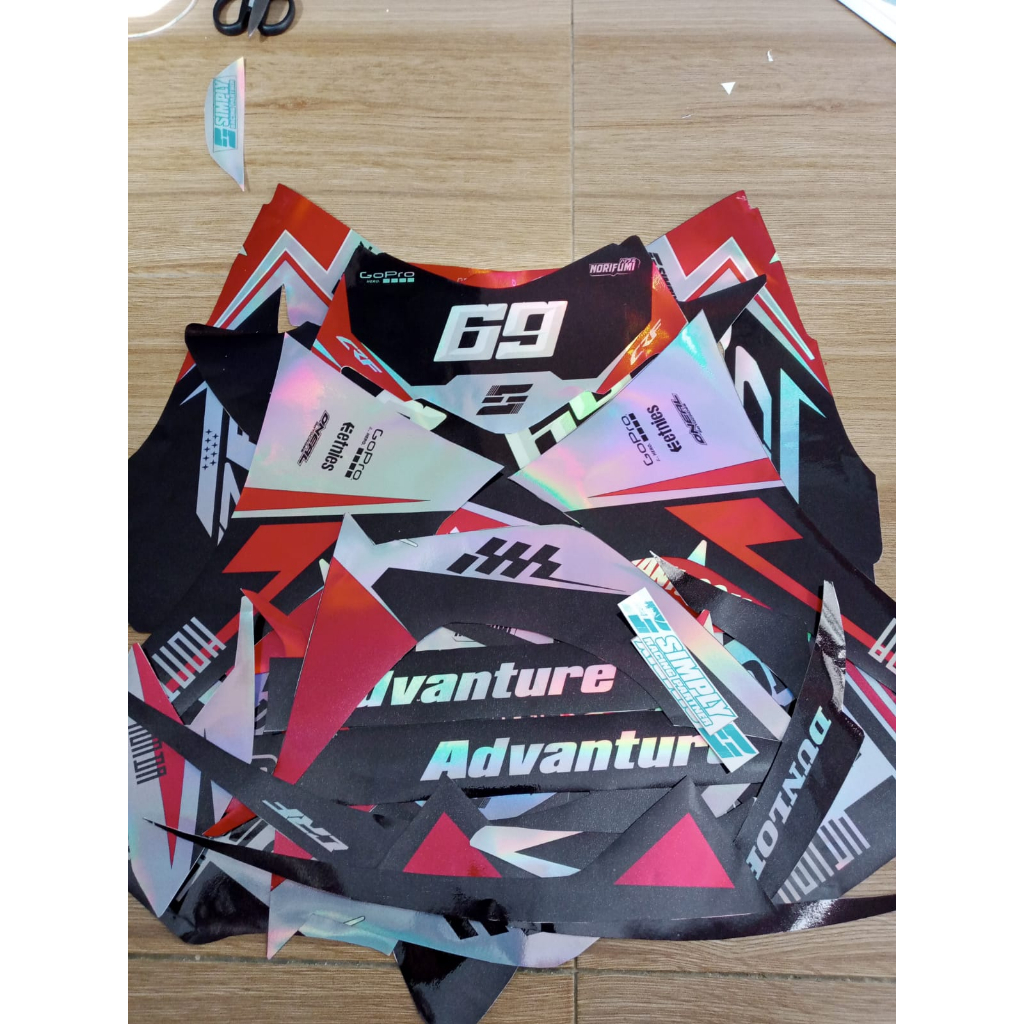 Jual SIMPLY DECAL STIKER MOTOR FULL BODY | Shopee Indonesia