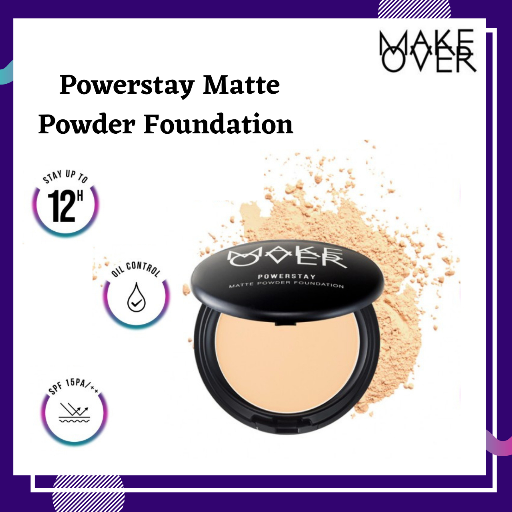 Jual Make Over Powerstay Matte Powder Foundation | Bedak Padat | Shopee ...