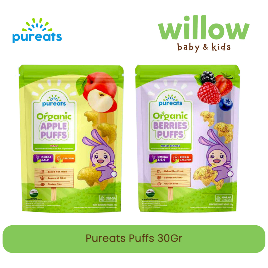 Jual Snack Bayi - Pureats Puffs 30Gr | Shopee Indonesia