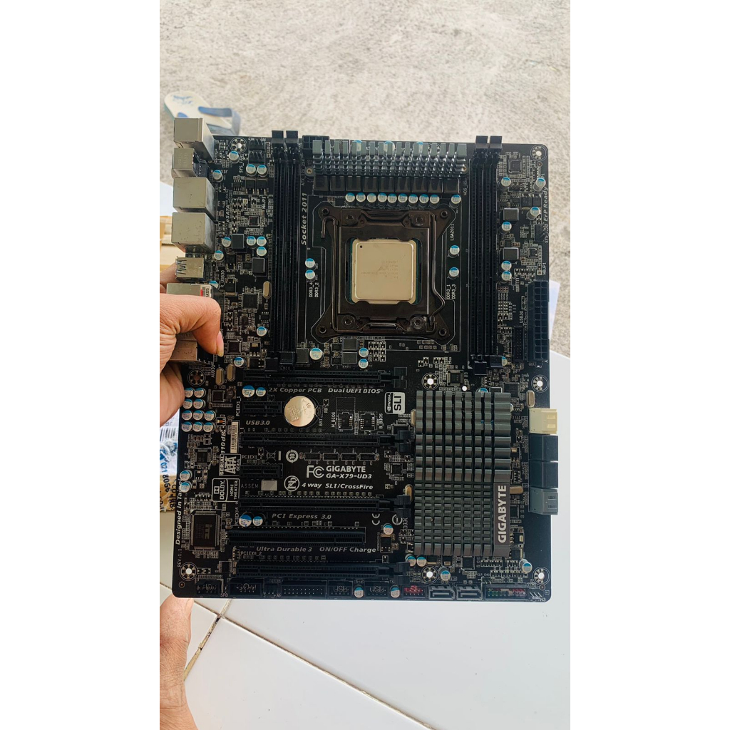 Jual MOTHERBOARD GIGABYTE GA-X79-UD3 LGA 9011 | Shopee Indonesia