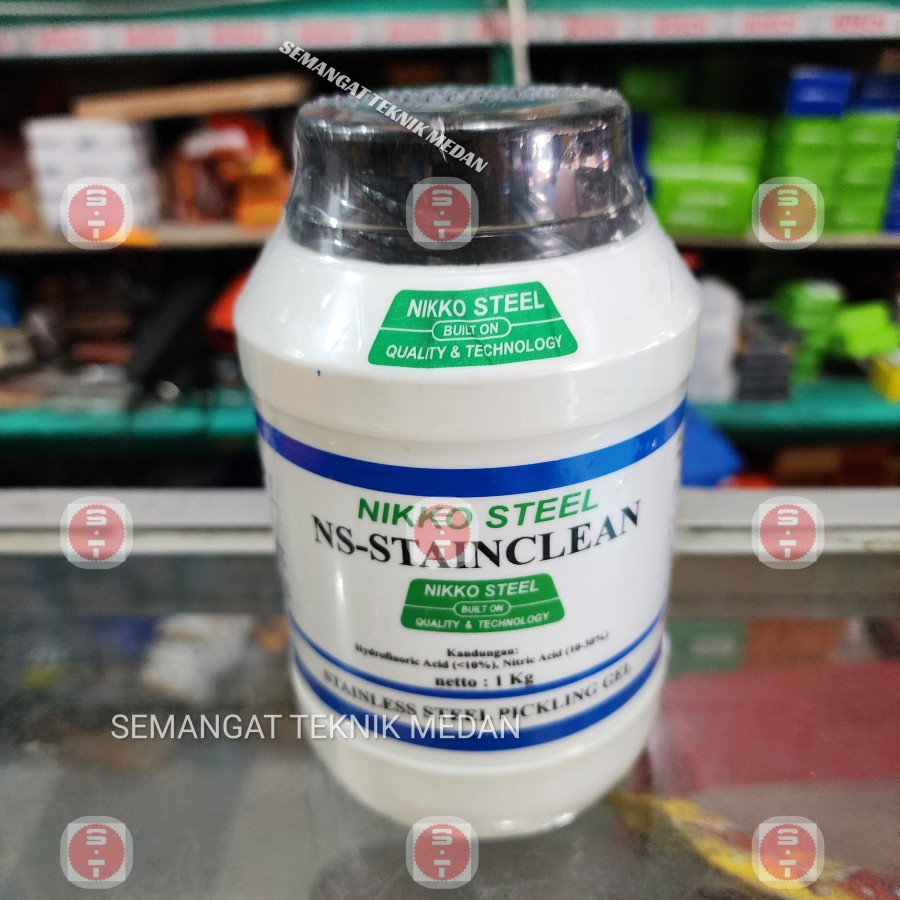 Jual STAINCLEAN STAIN CLEAN NS STAIN PICKLING GEL 1KG STAINLESS NIKKO ...