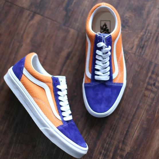 Jual Vans Original Oldskool P&C Royal Blue Buff Apricot | Shopee Indonesia