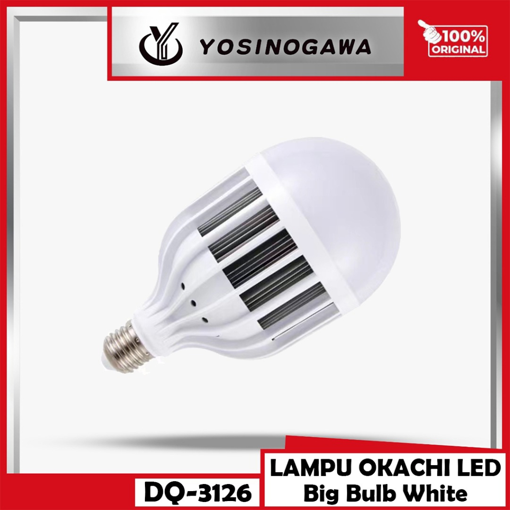 Jual YOSINOGAWA - Cuci Gudang BIG BULB White Lampu Led NEW 18 watt ...
