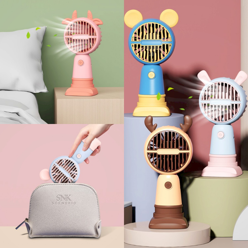 Jual Kipas Angin Mini Handheld Portable / Kipas Angin Tangan Genggam ...