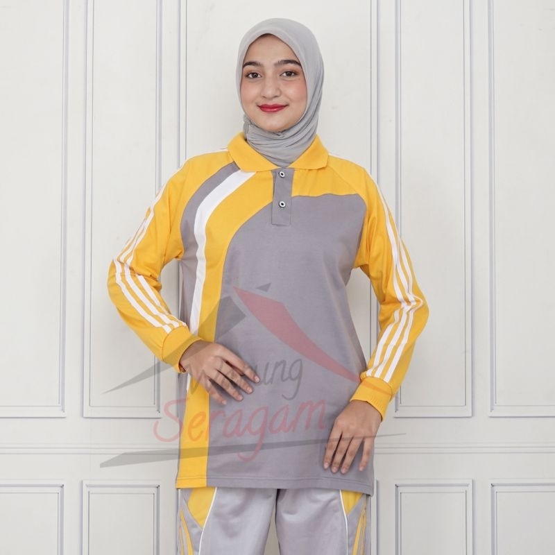 Jual Baju Senam Olahraga Seragam Bisa Wanita dan Pria 'Baju Saja ...