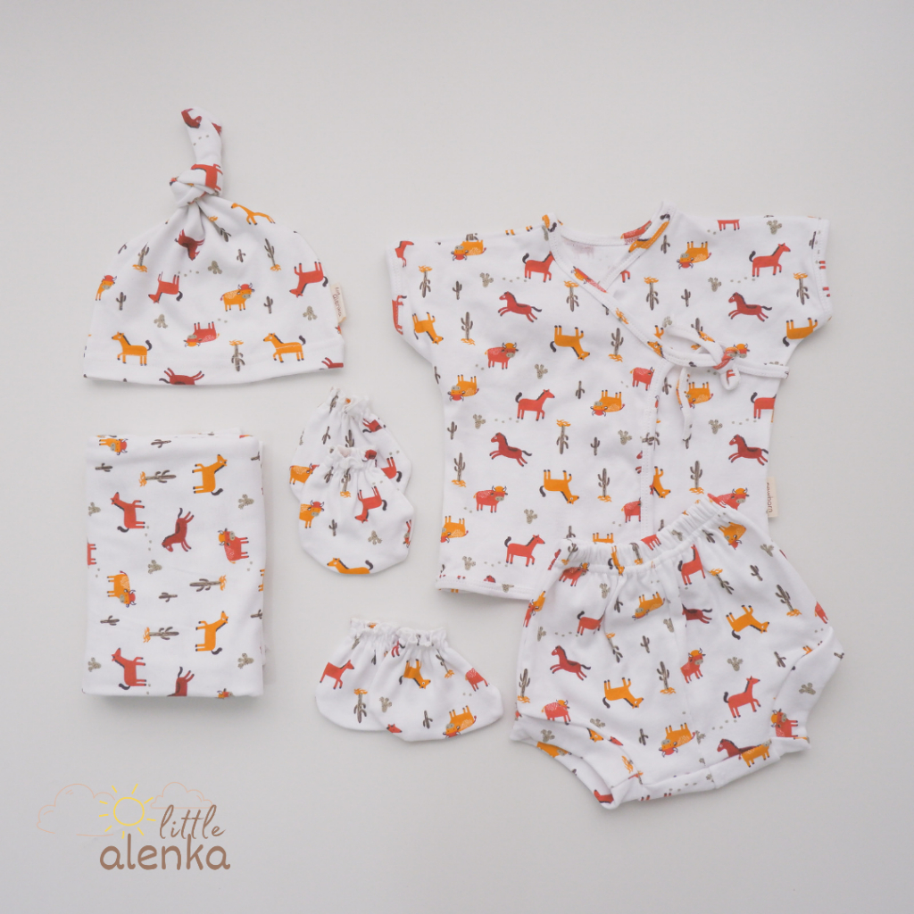 Jual Alenka - Newborn Kimono Set / Setelan Kimono Bayi | Shopee Indonesia