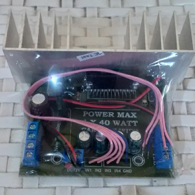 Jual Kit Power Amplifier Dc 12 volt 4 x 40 watt BTL IC toshiba | Shopee Indonesia