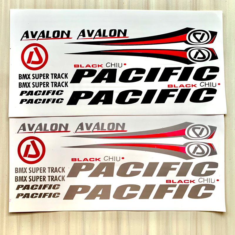 Jual Stiker Sepeda Pacific Avalon Sticker Striping | Shopee Indonesia