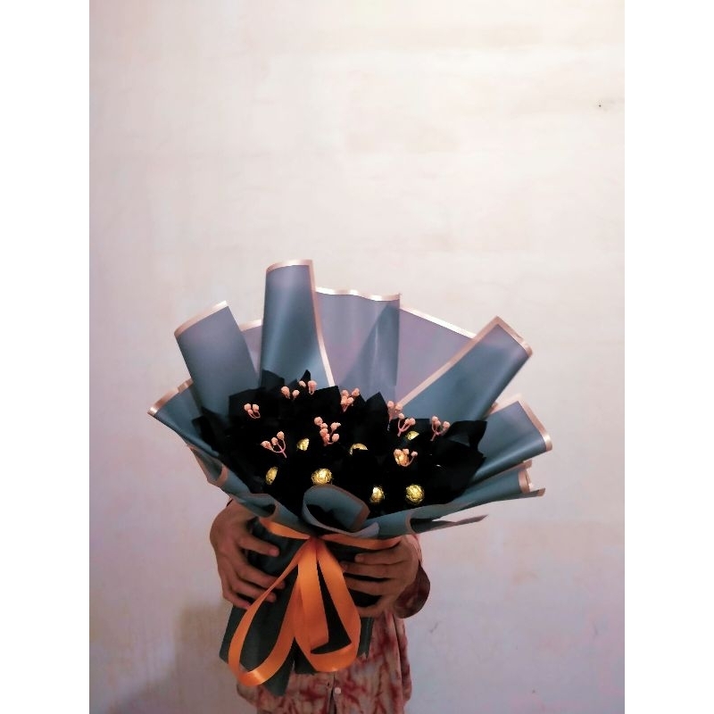 Jual buket coklat bulat bucket hadiah | Shopee Indonesia