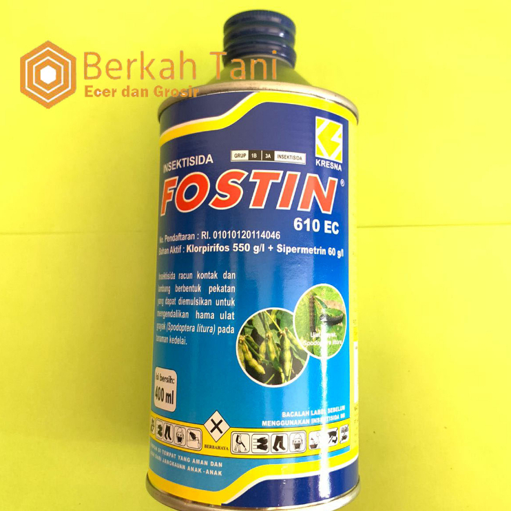Jual FOSTIN 610 EC 400ML INSEKTISIDA ORIGINAL//Insektisida Fostin 610 ...