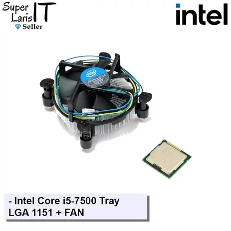 Jual Intel Processor Core i5-7500 3.4Ghz LGA 1151 TRAY + FAN ORI | Shopee Indonesia