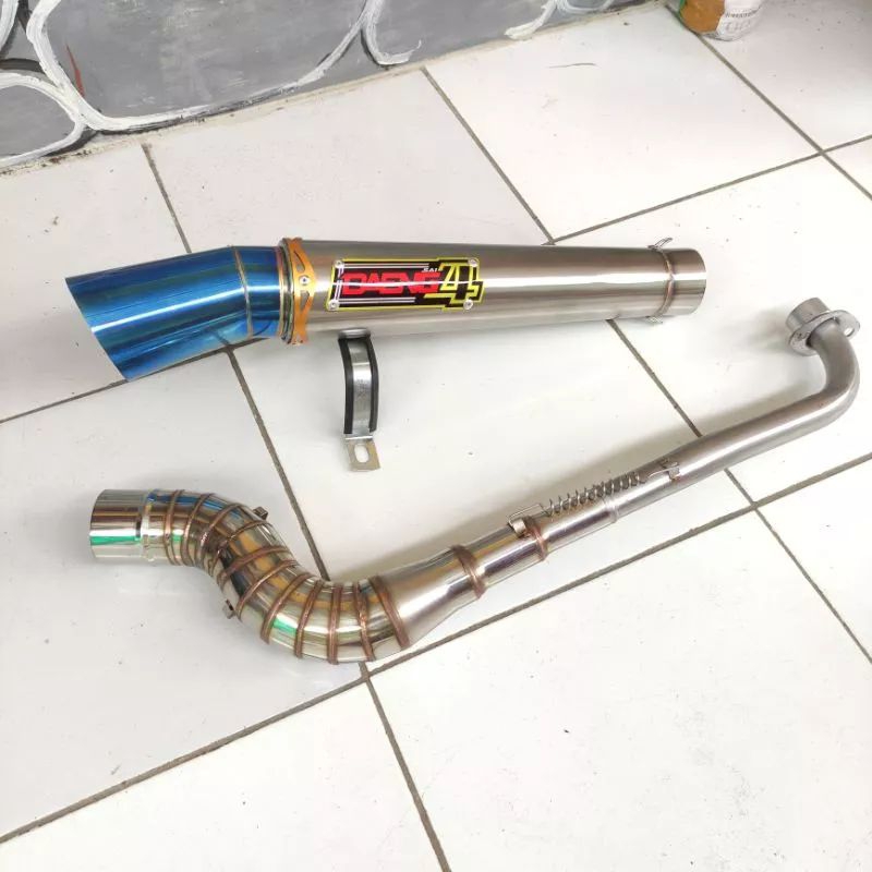 Jual KNALPOT RACING DAENG SAI 4 JUPITER Z SUPRA X 125 VEGA R | Shopee ...