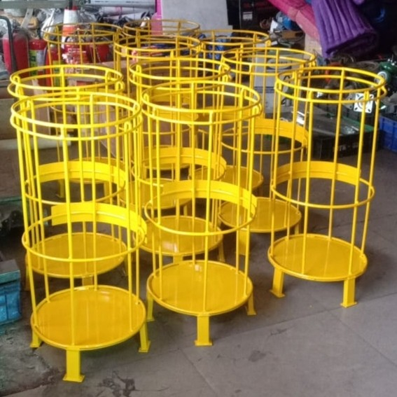 Jual Tempat sampah bulat besi / tempat sampah besi / tempat sampah ...
