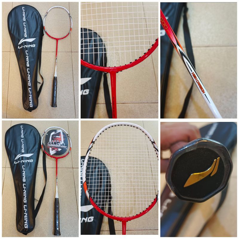 Jual Badminton raket Li-Ning senyawa full cover/raket badminton raket ...
