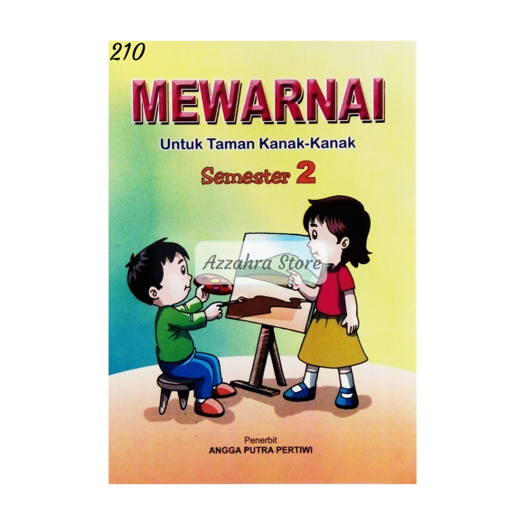 Jual Buku LKS Anak Aktivitas Anak TK Paud Mewarnai Semester 2 Bintang ...
