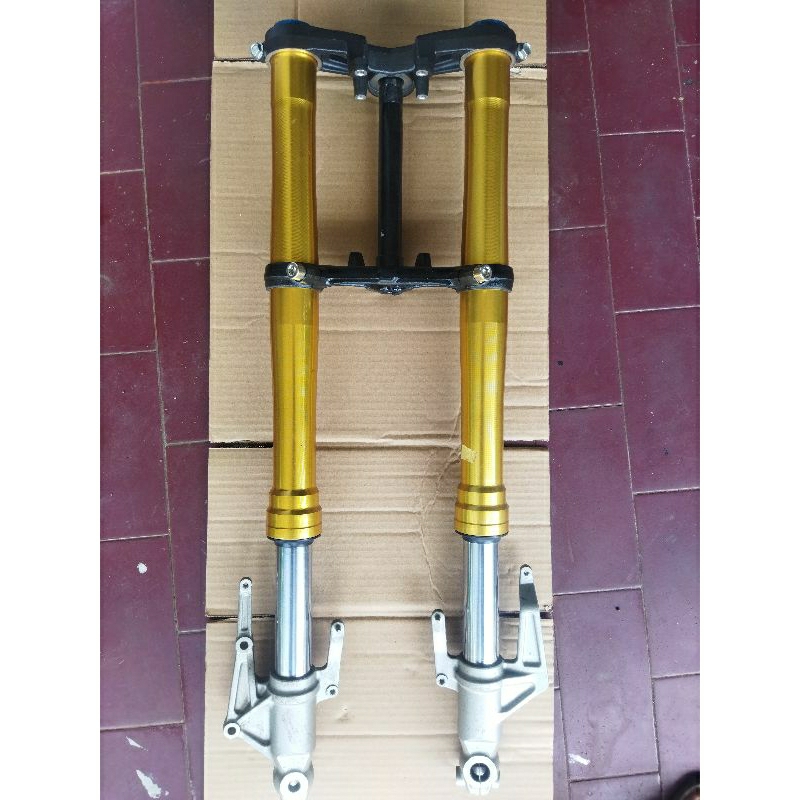 Jual shockbreaker usd honda cbr150r pnp ke rangka vixion dan r25 ...