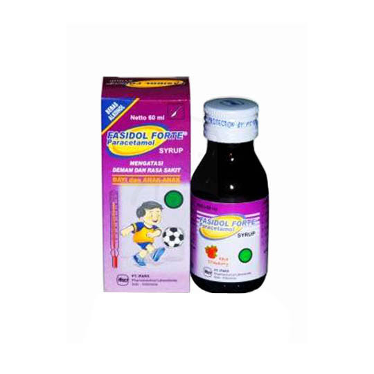 Jual Fasidol Forte ( Paracetamol ) & Fasidol Syrup 60 ml / untuk ...