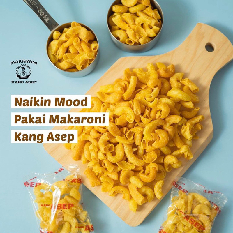 Jual Makaroni Kang Asep Asin Gurih Pack isi 20pcs 180g | Shopee Indonesia