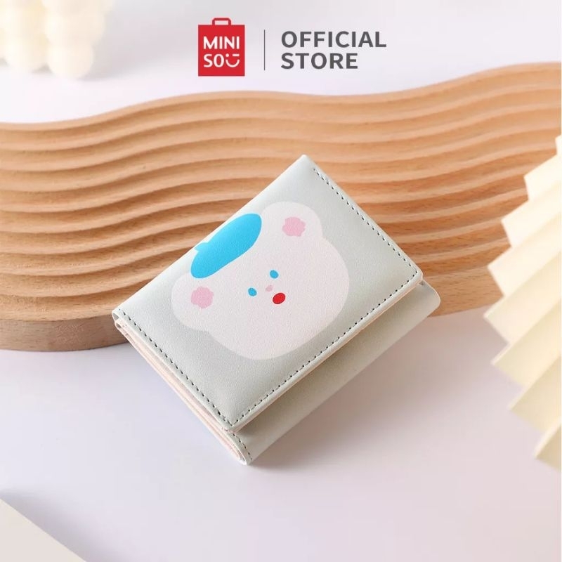 Jual DOMPET MINISO LIPAT 3 ORIGINAL | Shopee Indonesia