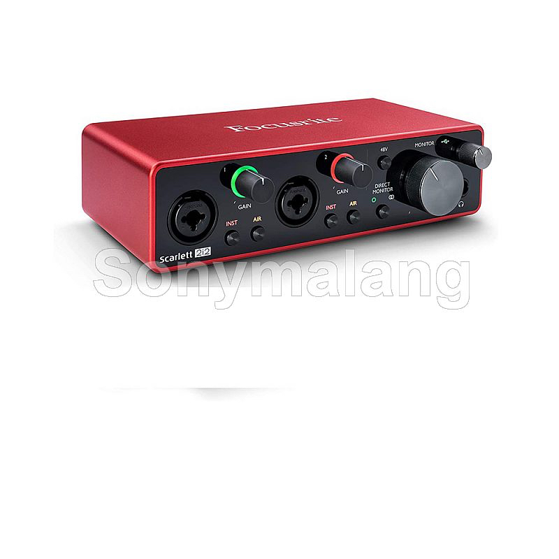 Jual FOCUSRITE 2I2 SCARLET 3RD USB SOUND CARD | Shopee Indonesia