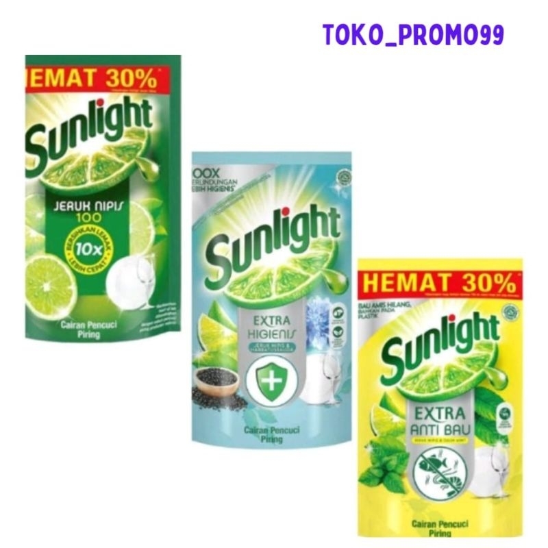 Jual Sunlight jeruk nipis pencuci piring 460ml/ 650ml | Shopee Indonesia
