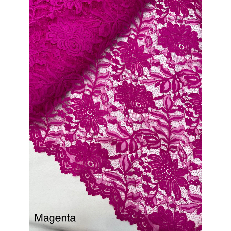 Jual LACE BROKAT SEMI PRANCIS LEBAR 110 (harga per 50cm) | Shopee Indonesia